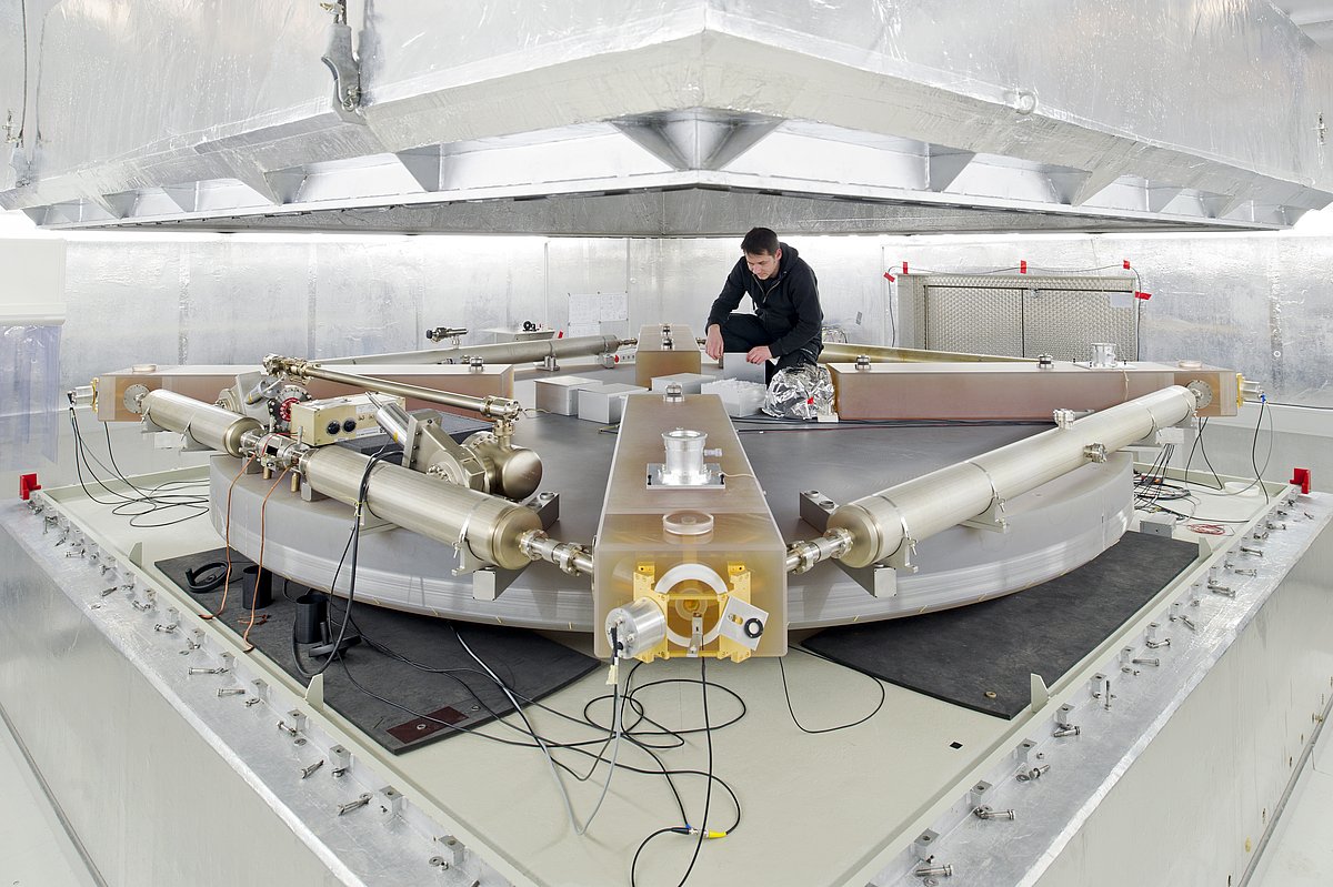 Wobbling precisely through space - Accurate measurement of the Earth's ...